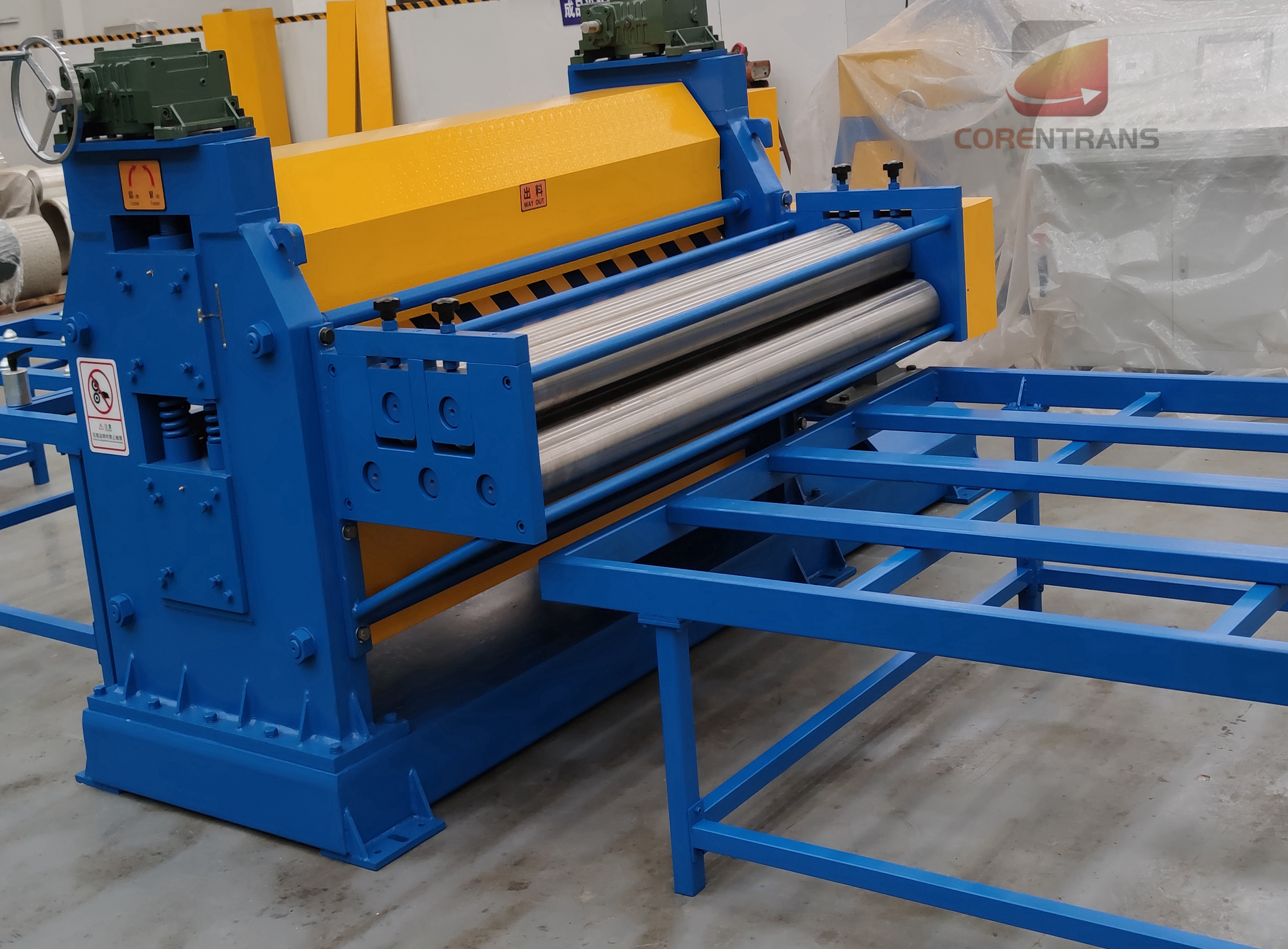 China CWE-1600 METAL SHEET EMBOSSING MACHINE factory and manufacturers ...